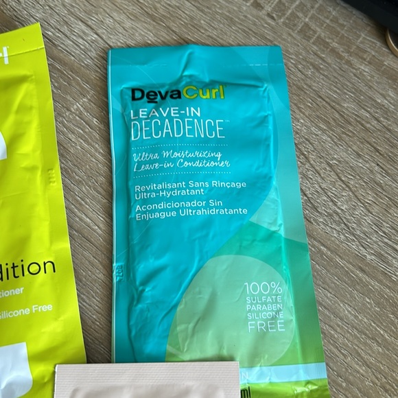 DevaCurl | Hair | 5 For 2bundle Of Curly Hair Product Sample Packets ...